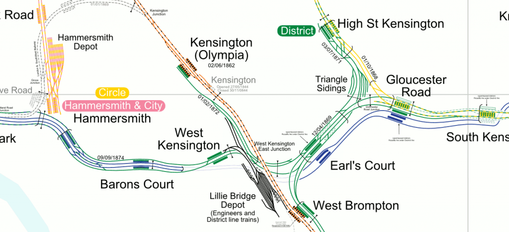 The London Underground Network in Detail – Mapping London