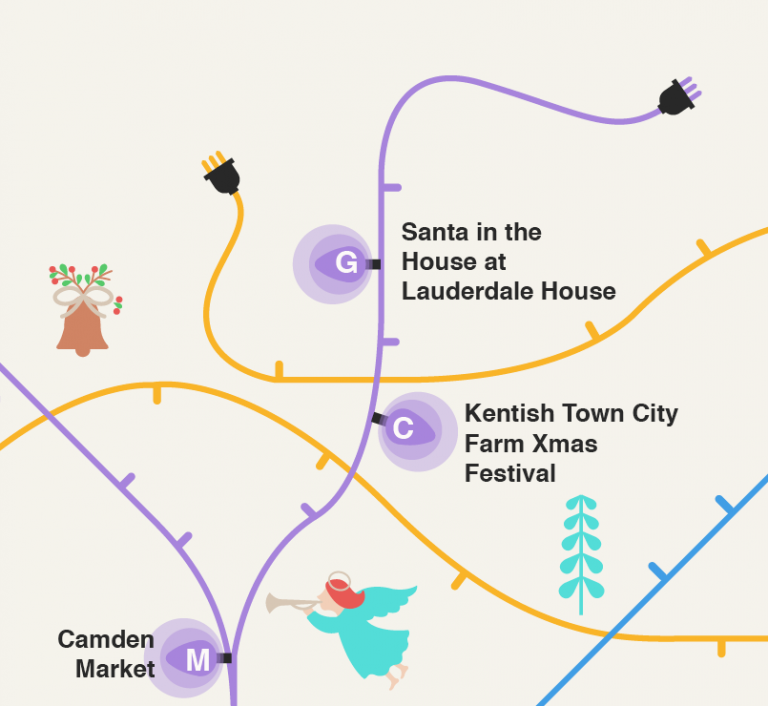 Christmas Map – Mapping London