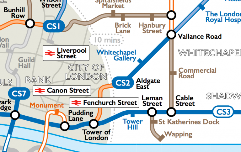 Route Plan Roll Cycle Map – Mapping London