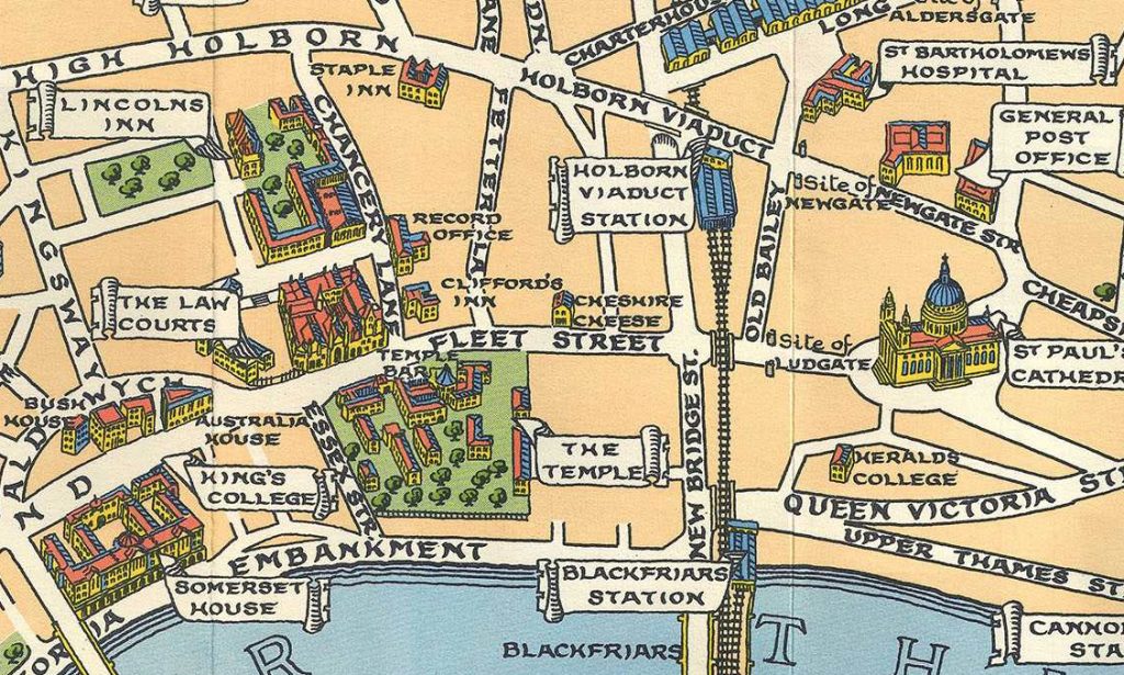 Children’s Map of London – Mapping London
