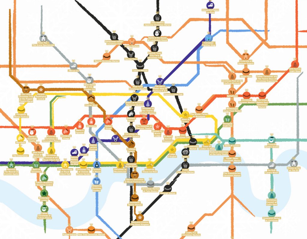 Christmas Map 2017 – Mapping London