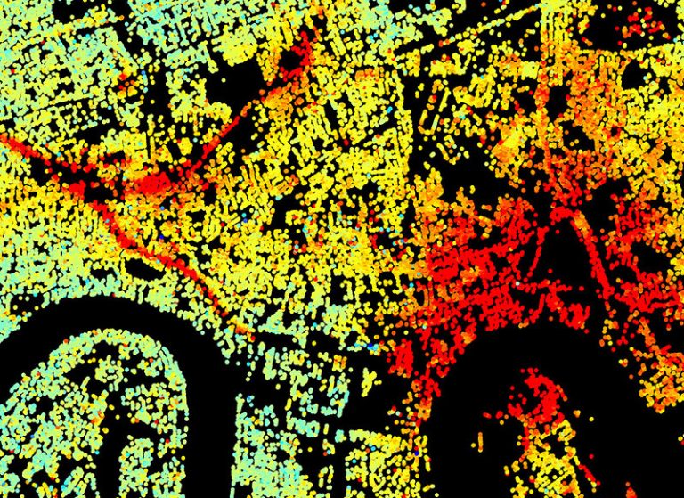 InSAR Ground Deformation Map – Mapping London