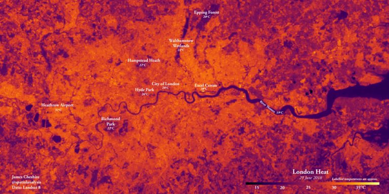 Heatwave – Mapping London