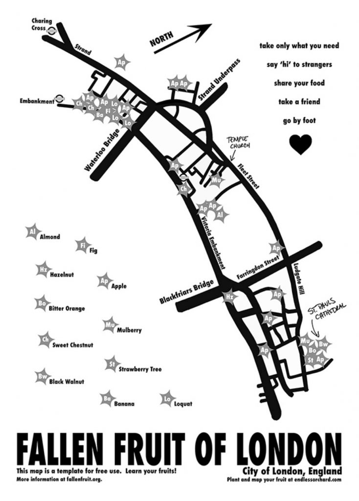 Fallen Fruit – Mapping London