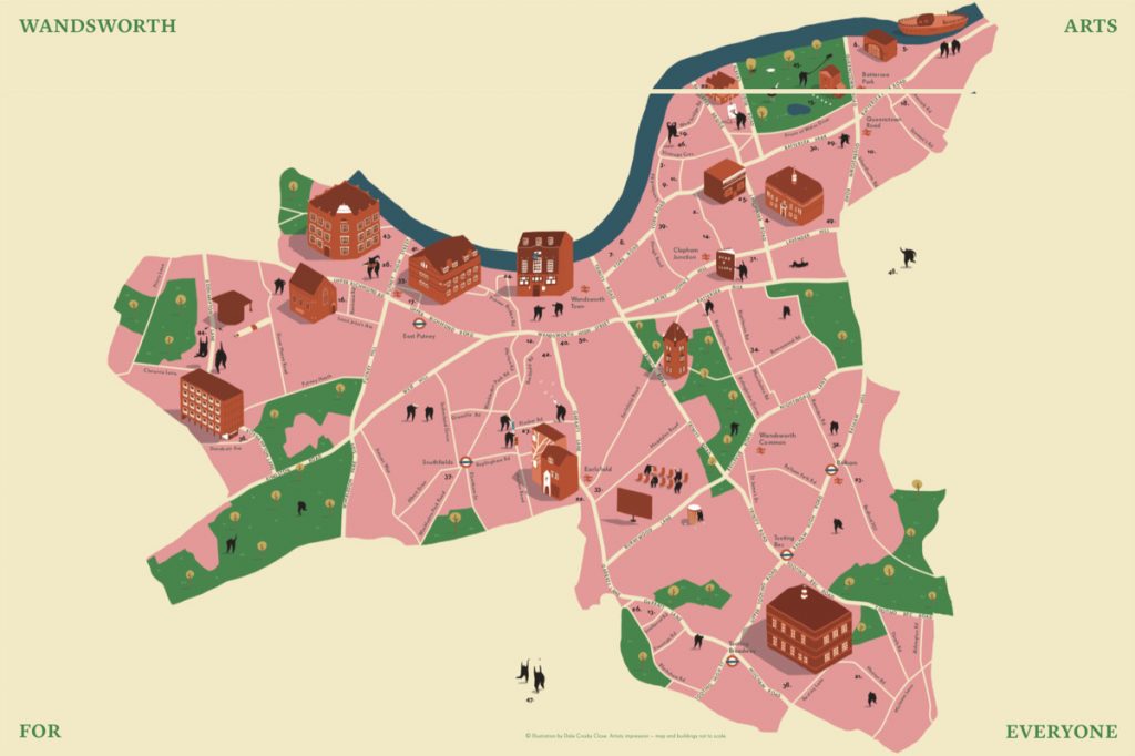 Wandsworth Arts Map – Mapping London