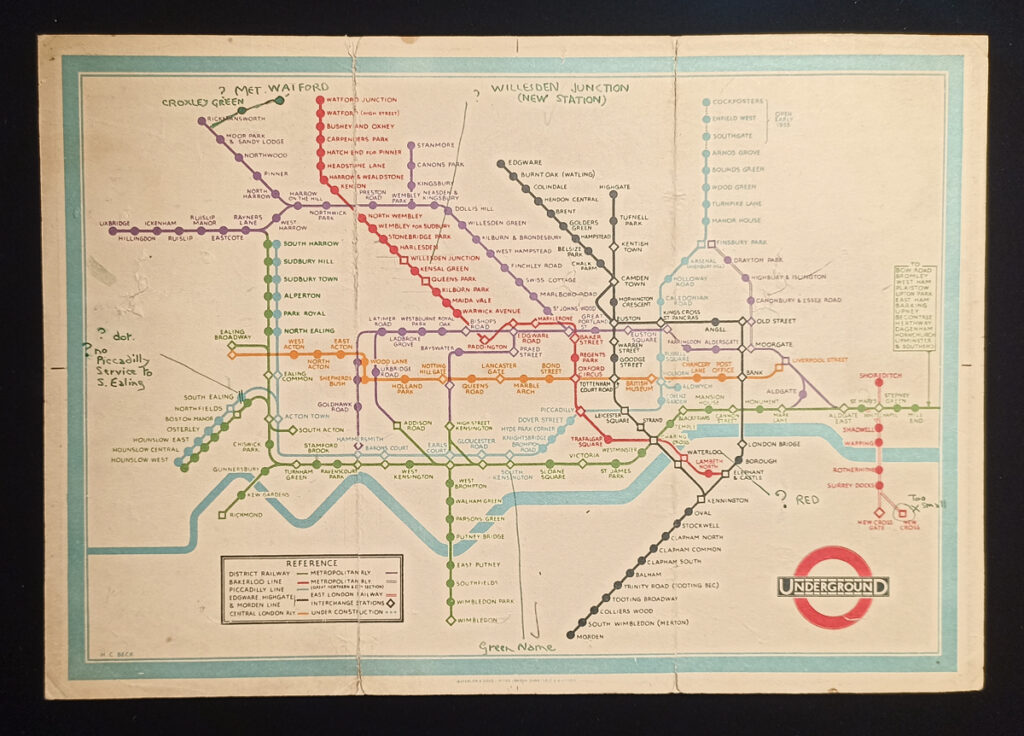 Mapping the Tube: 1863-2023 – Mapping London