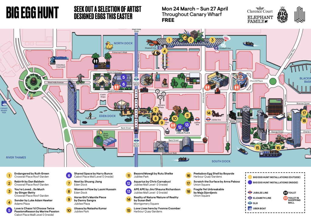 The Big Egg Hunt – Mapping London
